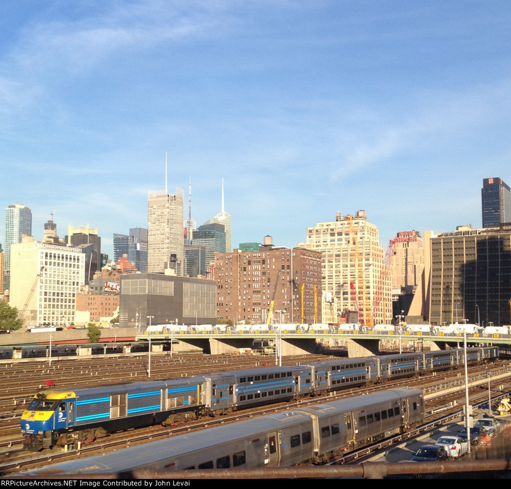 LIRR Bilevel Set, taken from High Line
