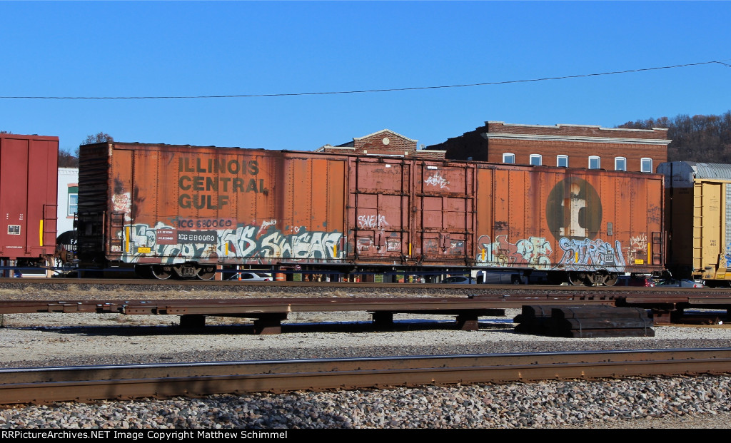 Illinois Central Gulf 86ft. Box Car!