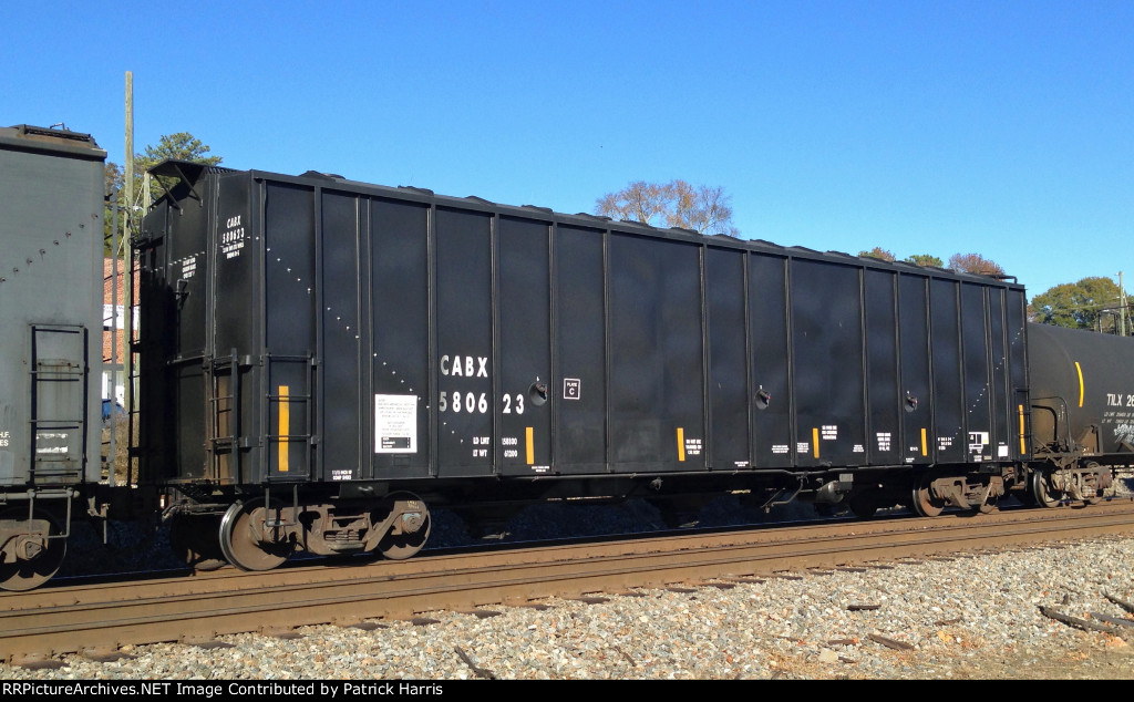 CABX 580623 CABOT carbon black covered hopper on the NS main in ...