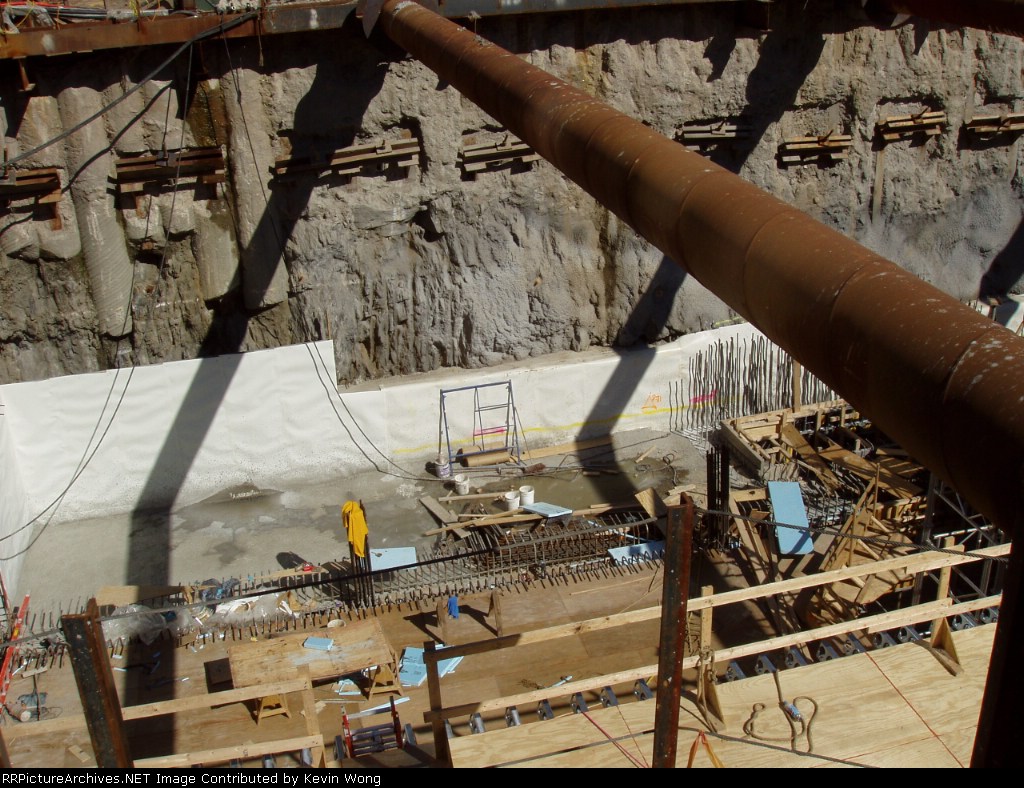 South Ferry terminal construction