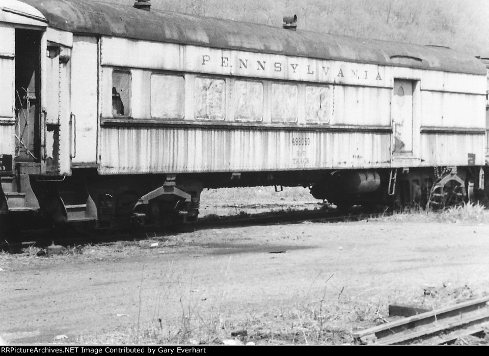 PRR MOW 498050 - ex- PRR combo baggage/coach