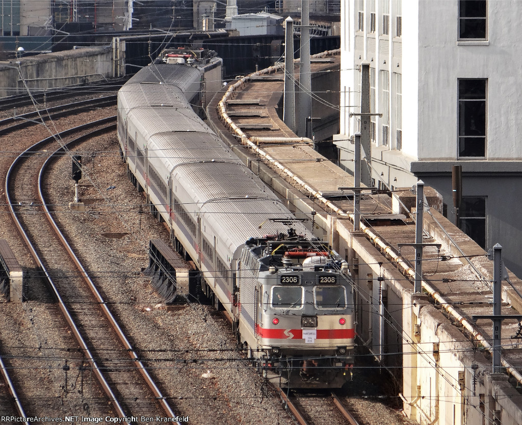 Septa's "Farewell to the AEM-7" Excursion Train