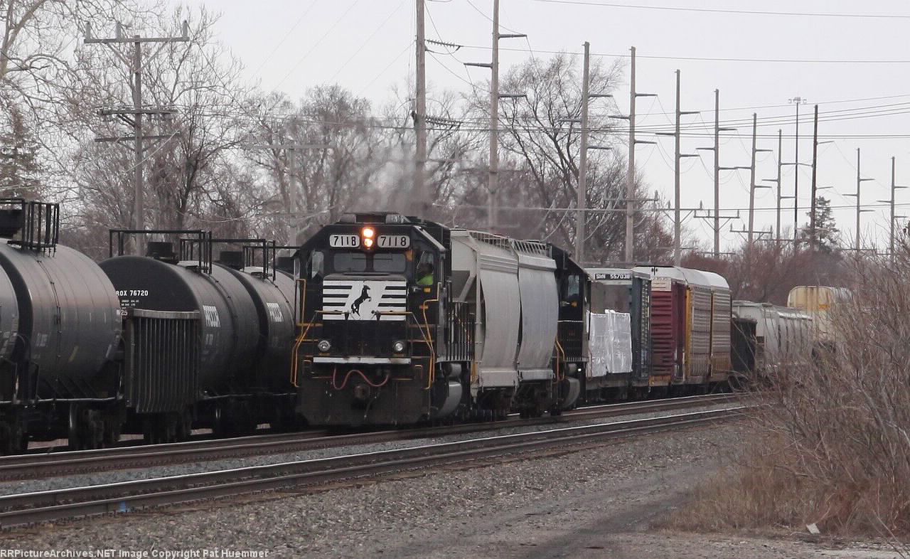 NS 7118 heads to Brunk