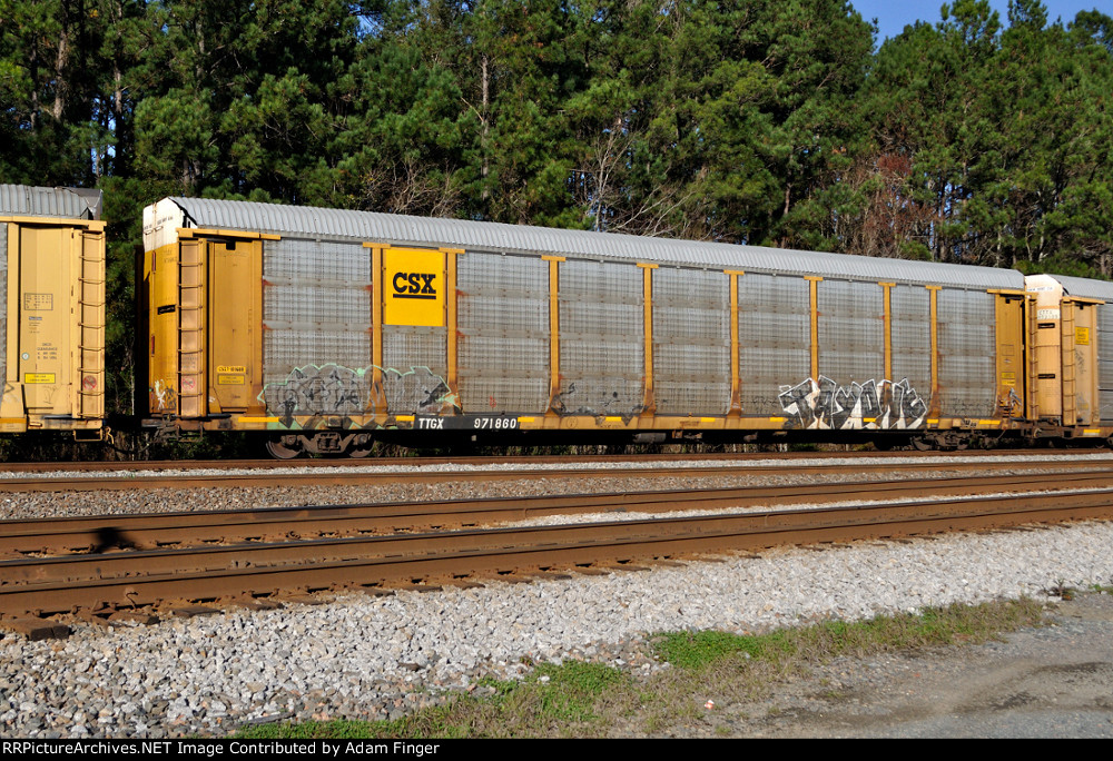 TTGX 971860 CSX Patch Autorack