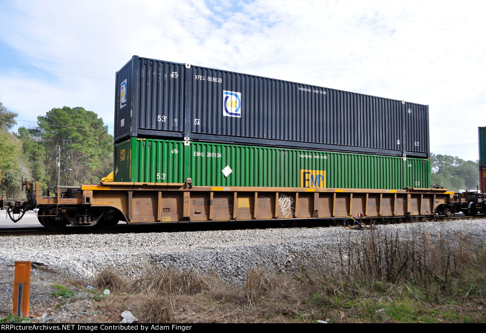 XFEU 668628 FEC Container