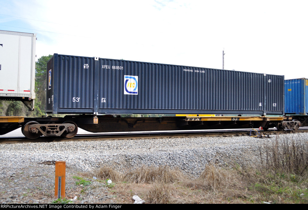 XFEU 668501 FEC Container