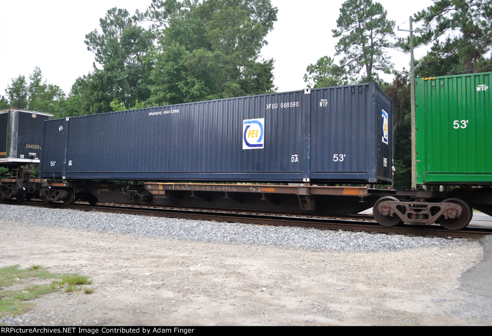 XFEU 668598 FEC Container