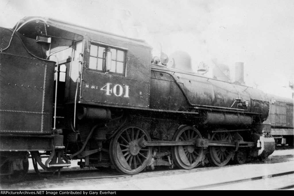 MI 4-6-0 #401 - Minnesota & International