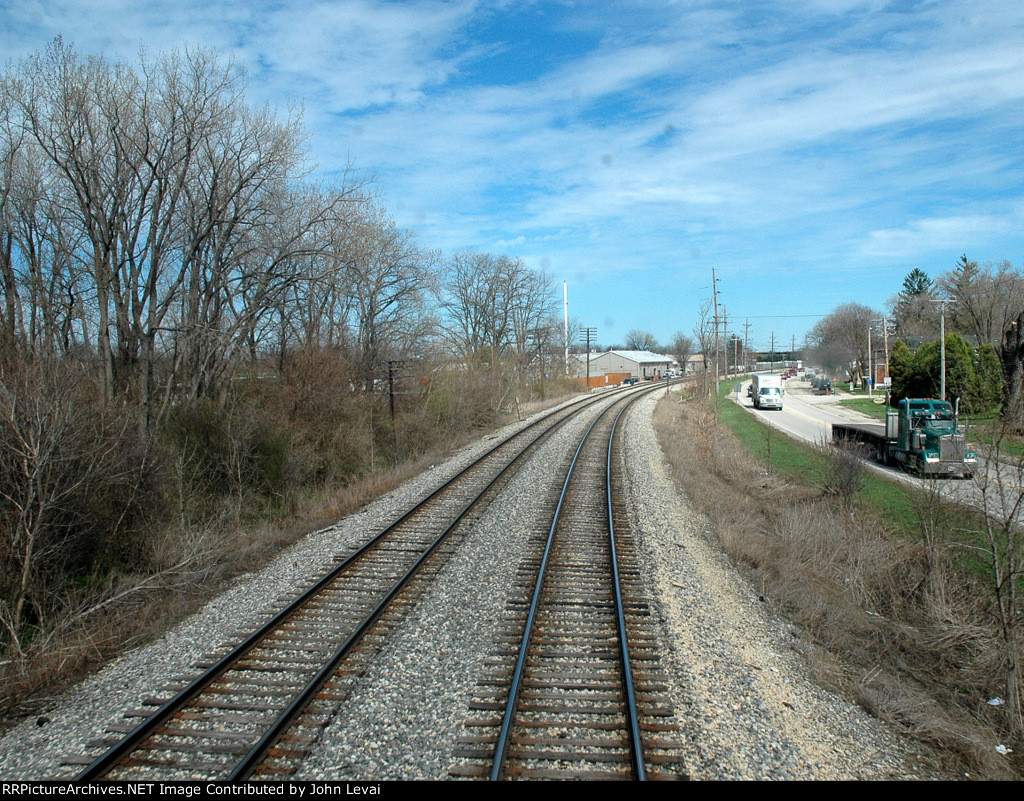Rear of Amtrak Train # 21