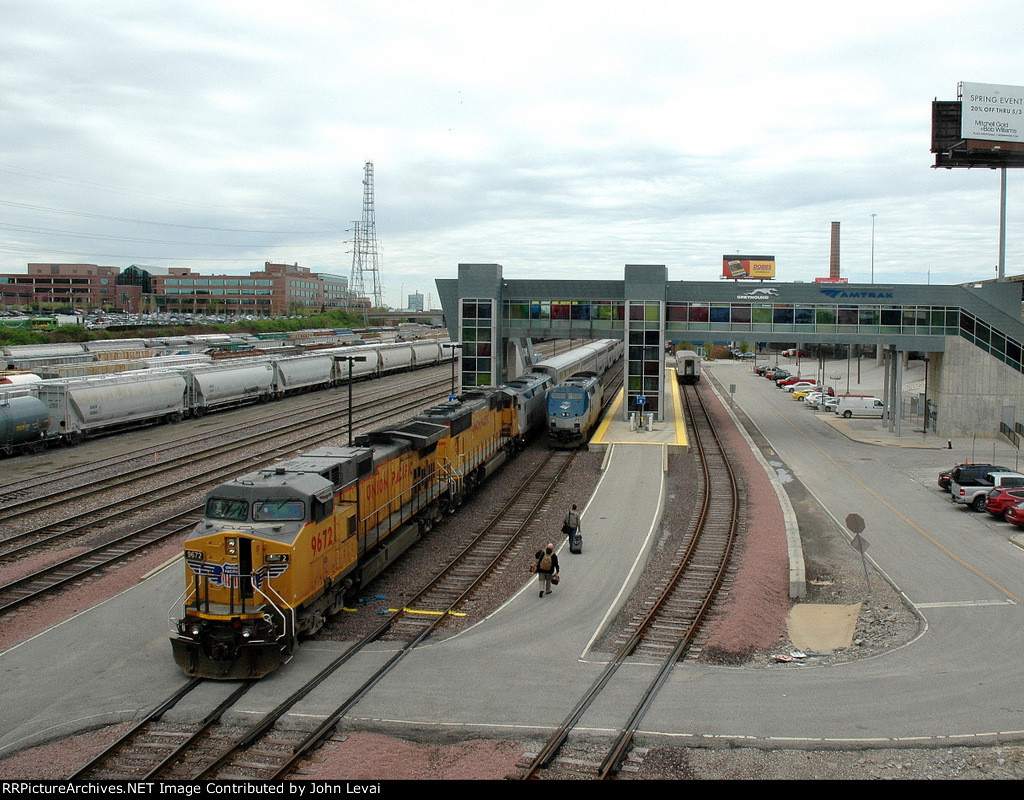 Amtrak Texas Eagle Train # 22 with UP Power