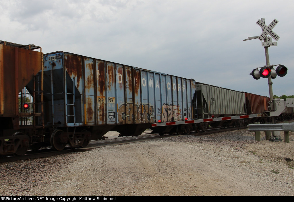 Former Mid Iowa Corp FMC Covered Hopper