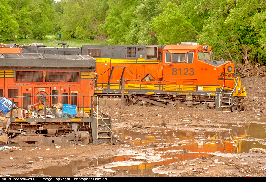 BNSF 8123