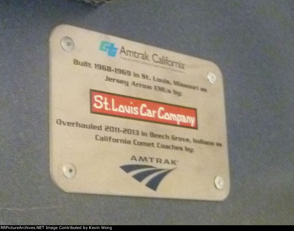 Caltrans Arrow I "California Comet" coach 5014 (ex-NJT 5230) "The ...