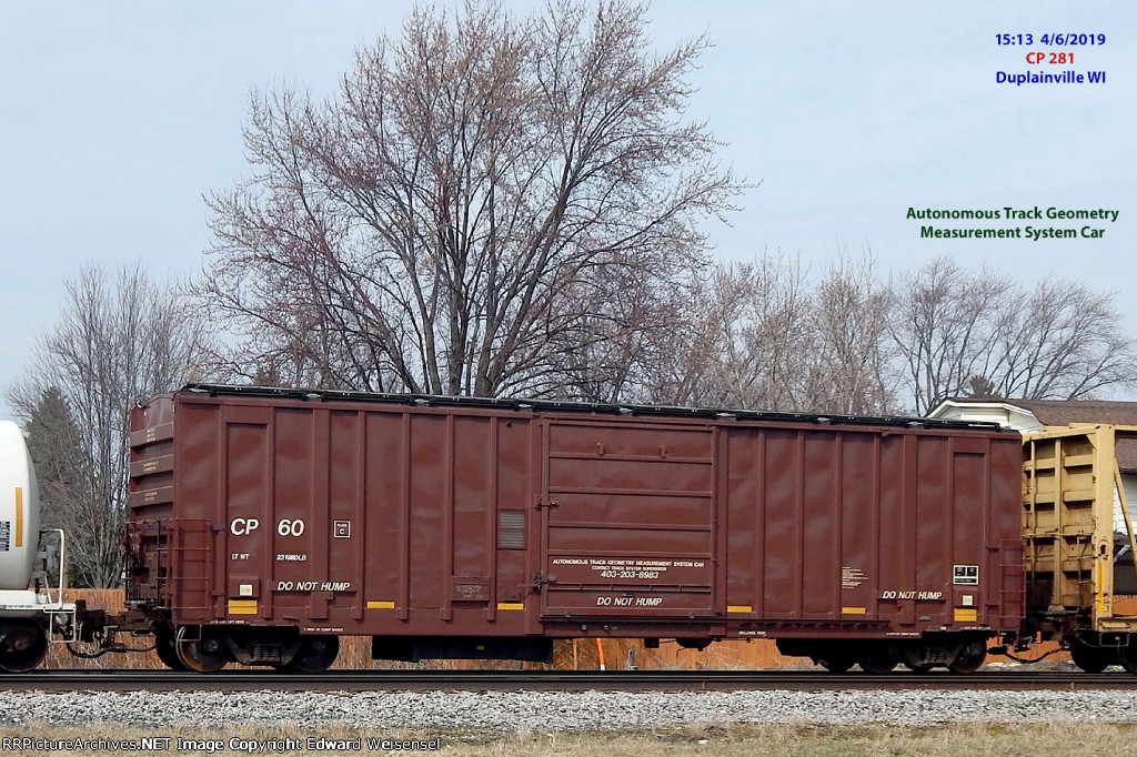 Track geometry instrumentation car