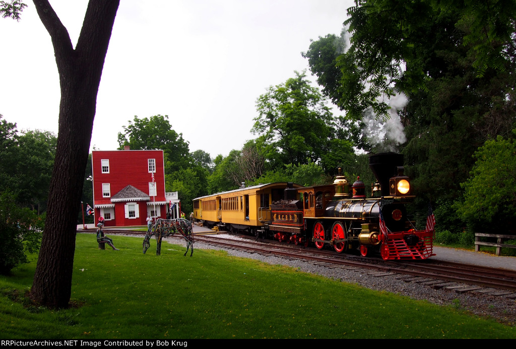 Station stop at Hanover Junction