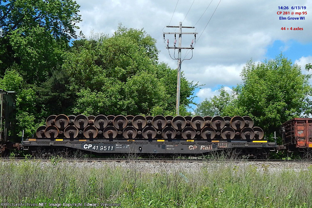 Extra wheels on 281