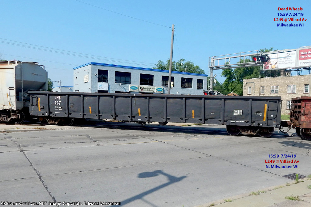 Dead wheels inbound on L249