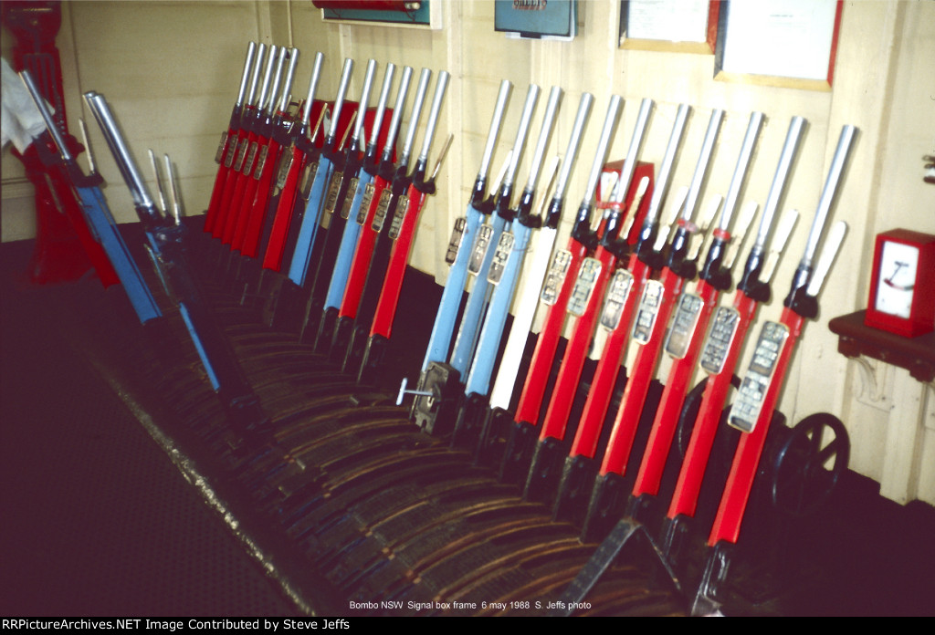 Bombo signal box frame