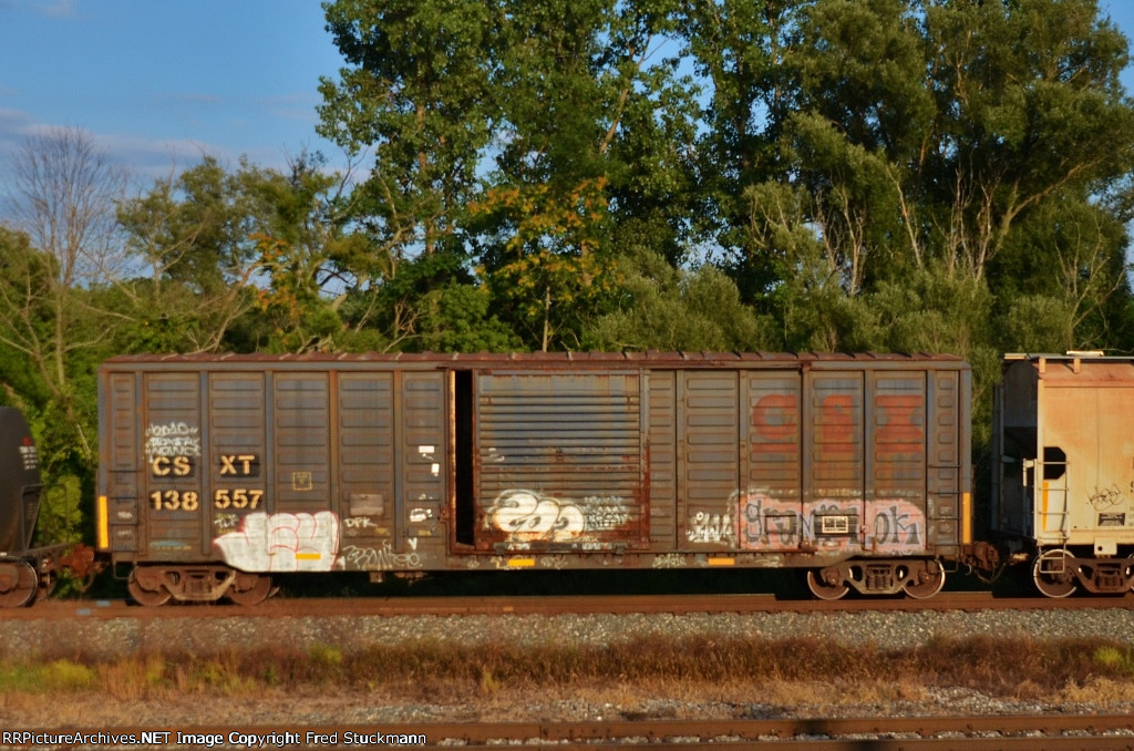 And finally, a waffle sided boxcar.