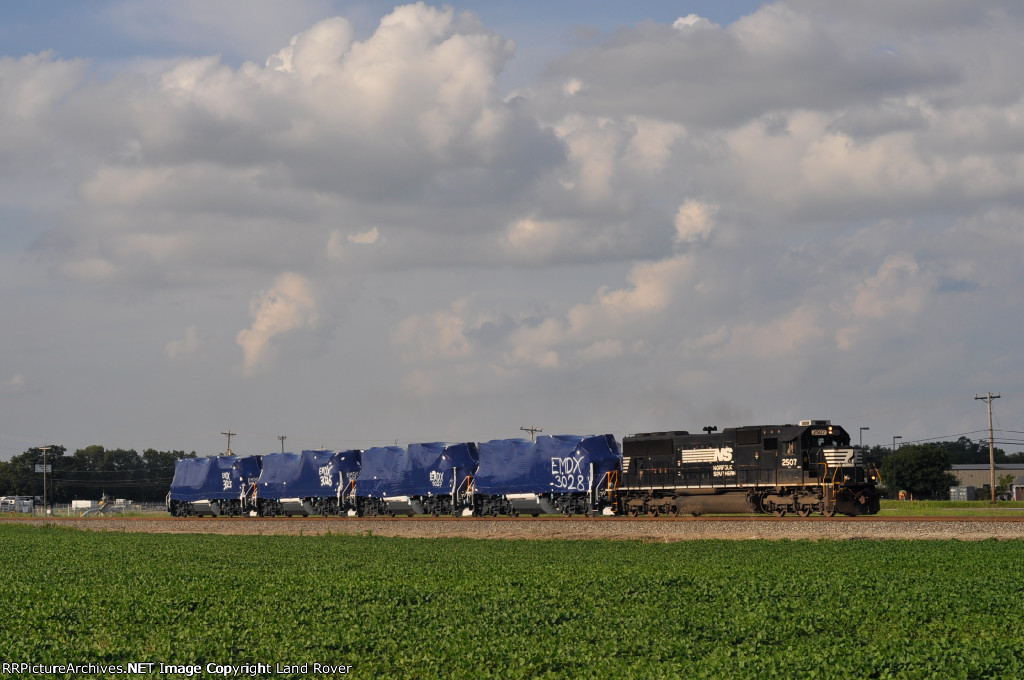 NS 2507 On NS 099 Eastbound W / EMDX Exports