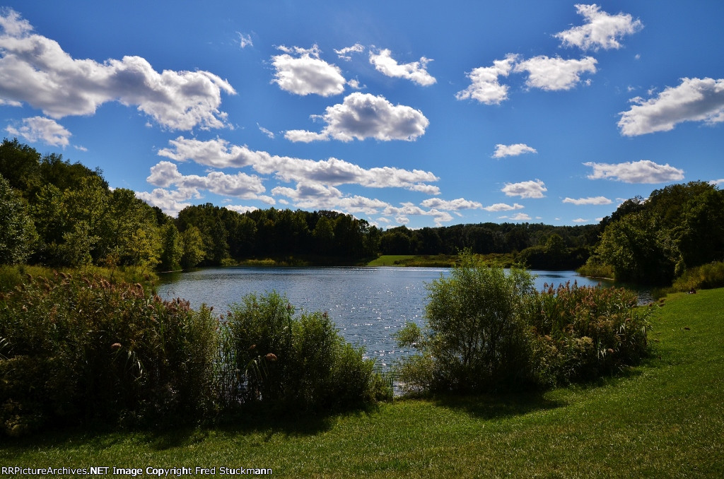 A view across Indigo Lake.