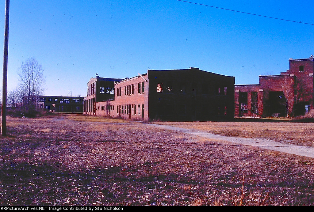 PRR Crestline, Ohio Shops and roundhouse