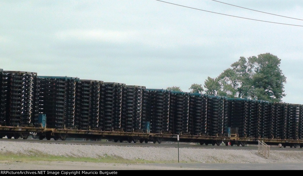 Flat cars with Truck frames