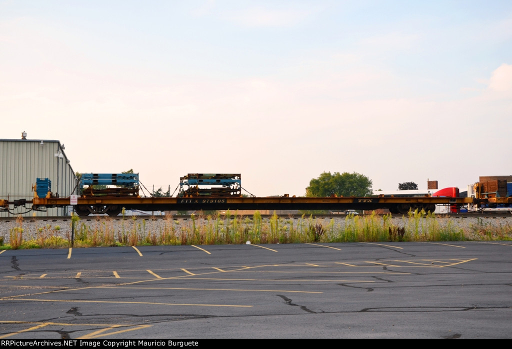 FTTX Flat Car to transport pick up frames