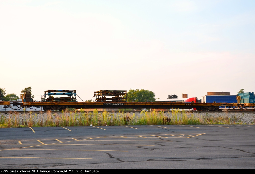 FTTX Flat Car to transport pick up frames