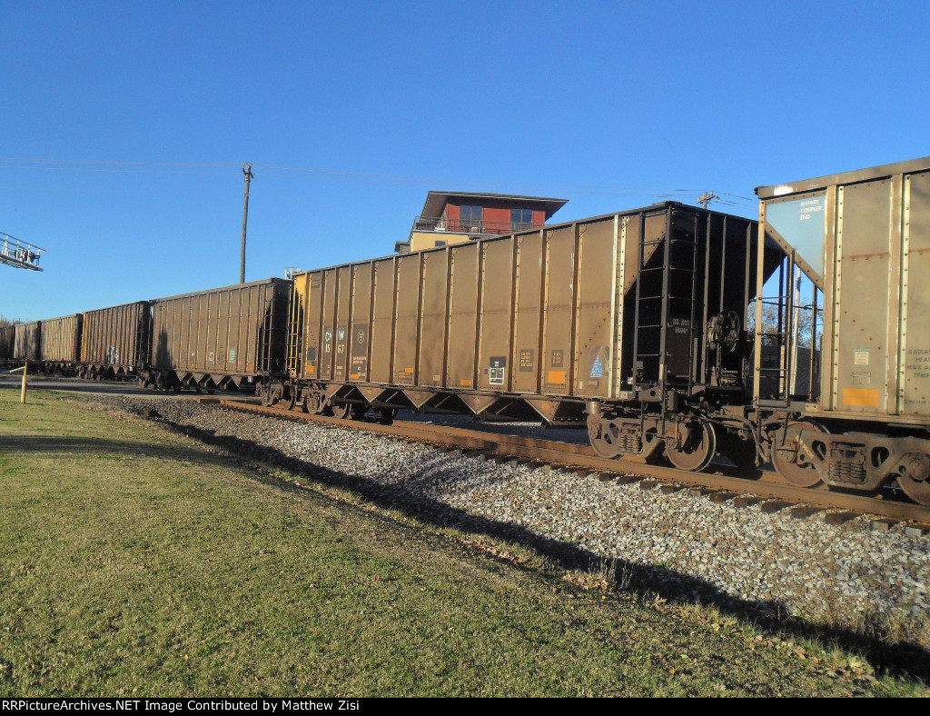 Union Pacific-owned Open Hoppers