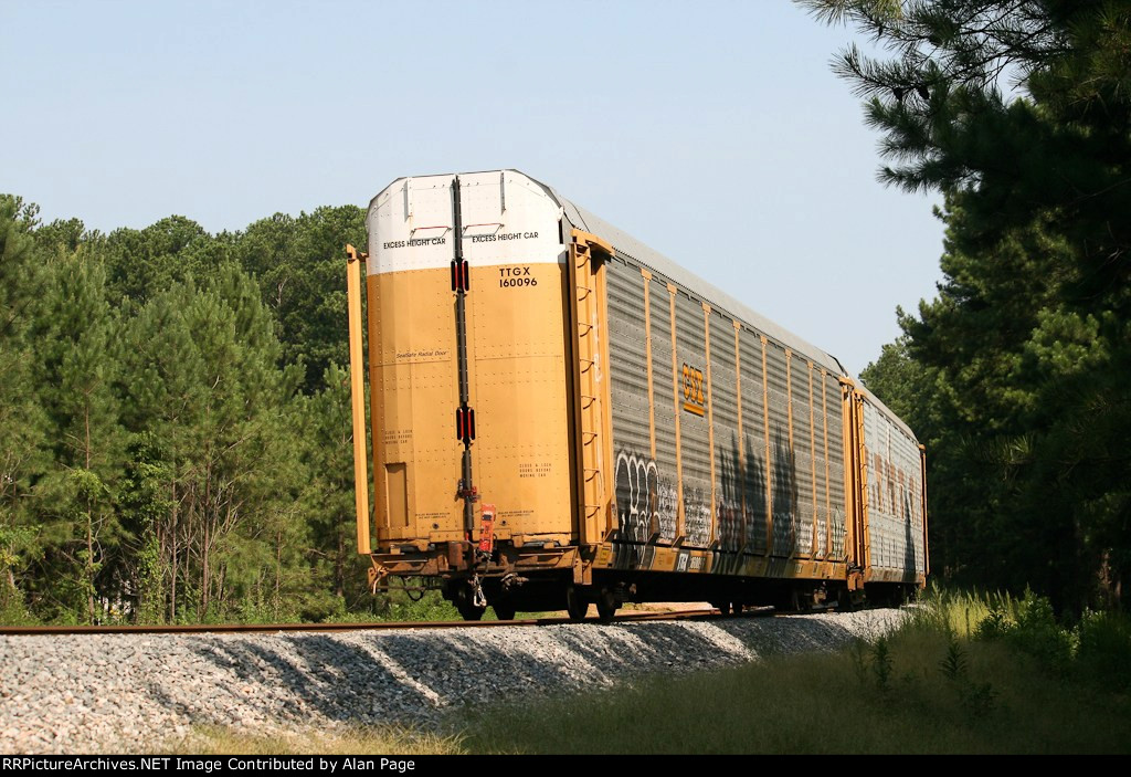 CSX TTGX autorack 160096