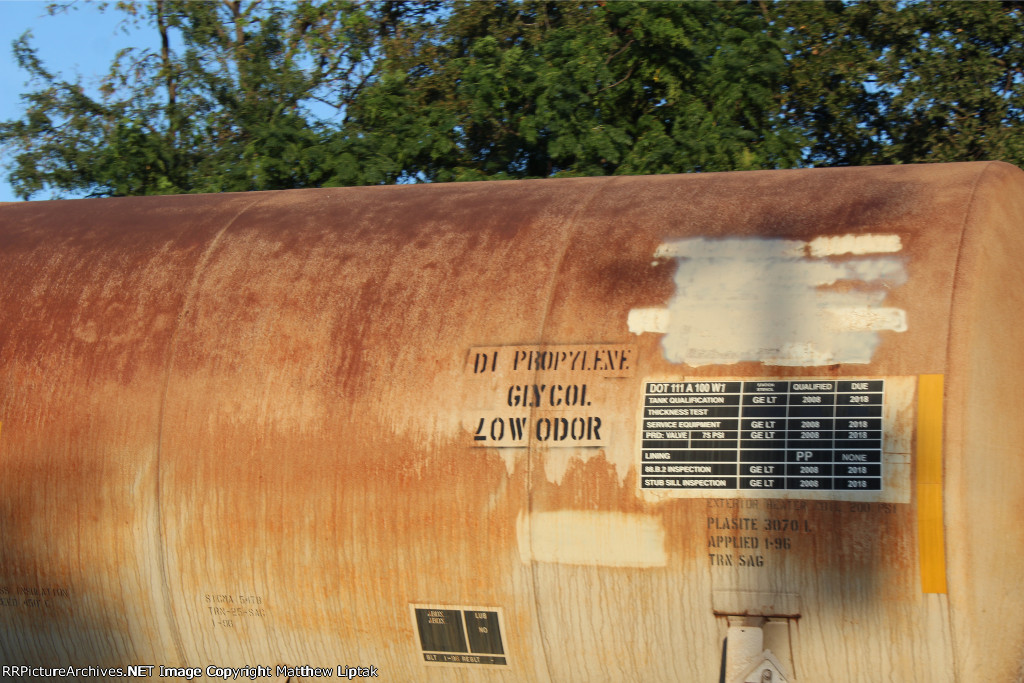 "DI Propylene Glycor Low Odor"