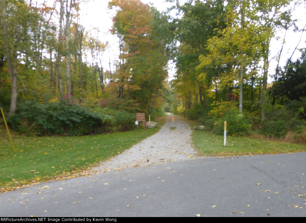Vernoy flag stop (CRRNJ High Bridge Branch)