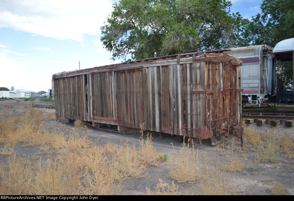 DRGW wooden box car