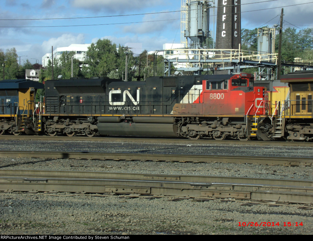 Waiting to depart Albina