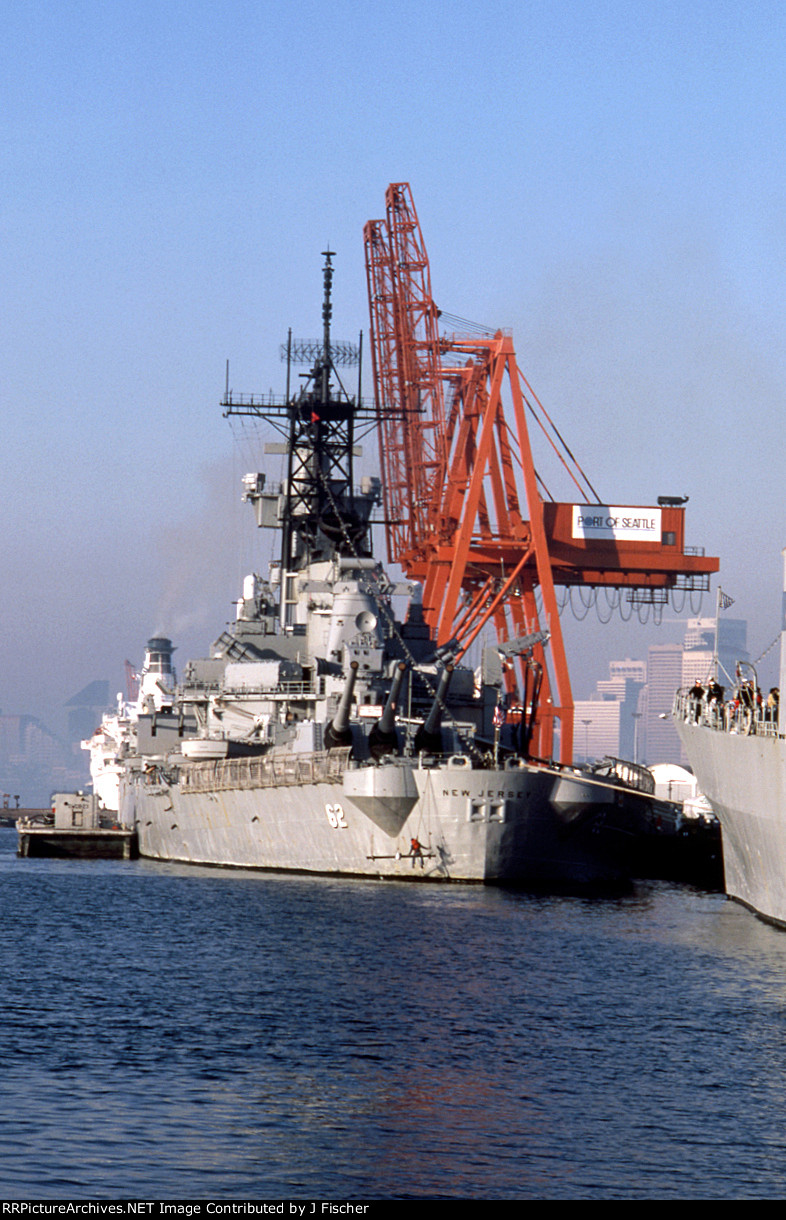 USS New Jersey - USN #62