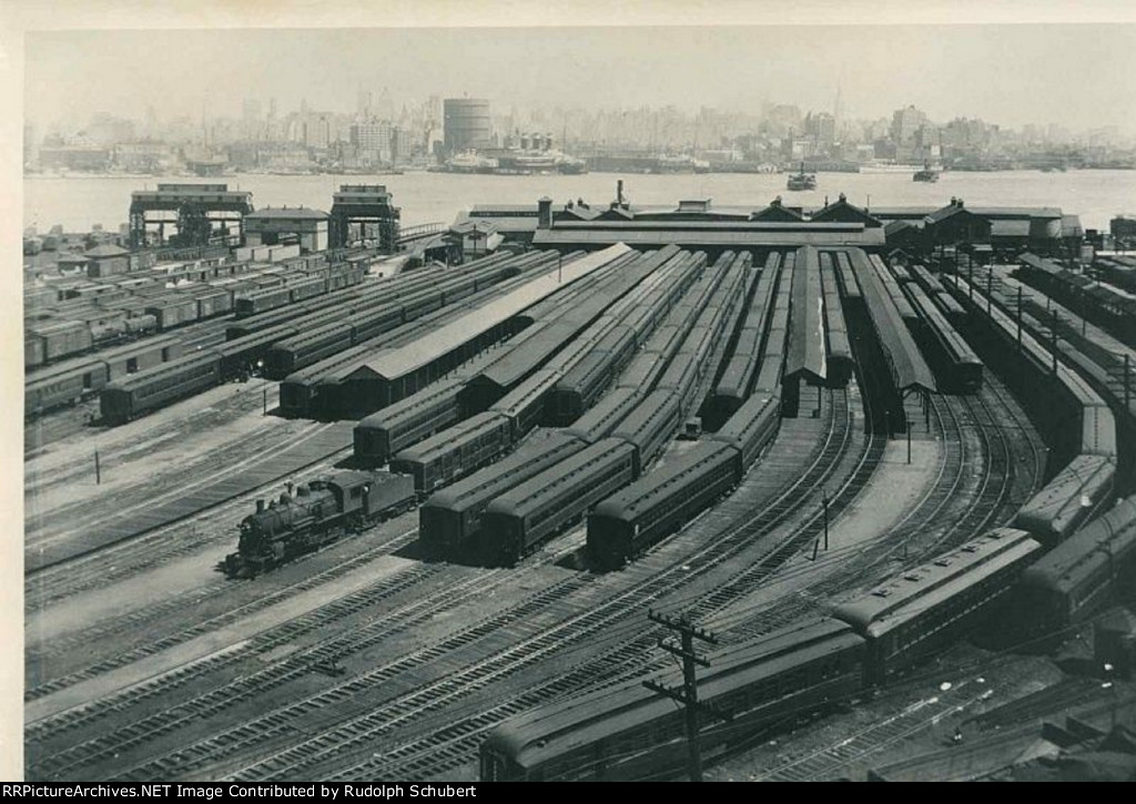 NYC Weehawken Terminal NJ ~1930
