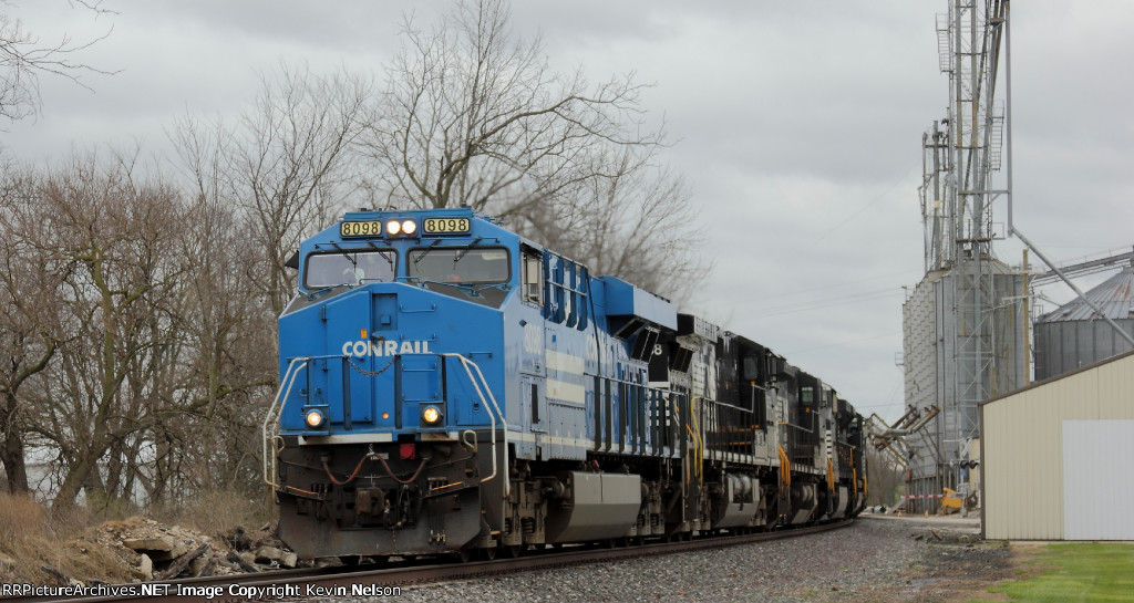 NS 8098 ES44AC Conrail Heritage