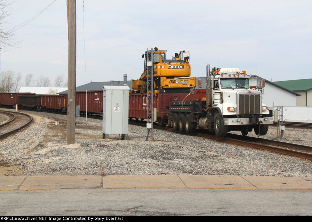 Work train approaches