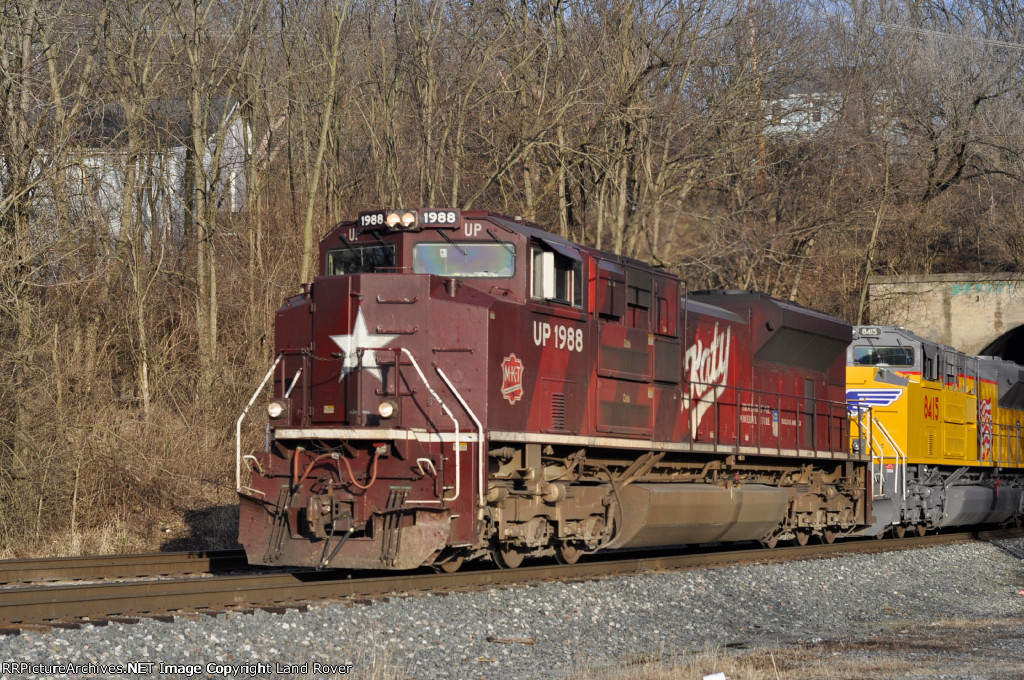 UP / MKT 1988 On CSX K 425 Southbound