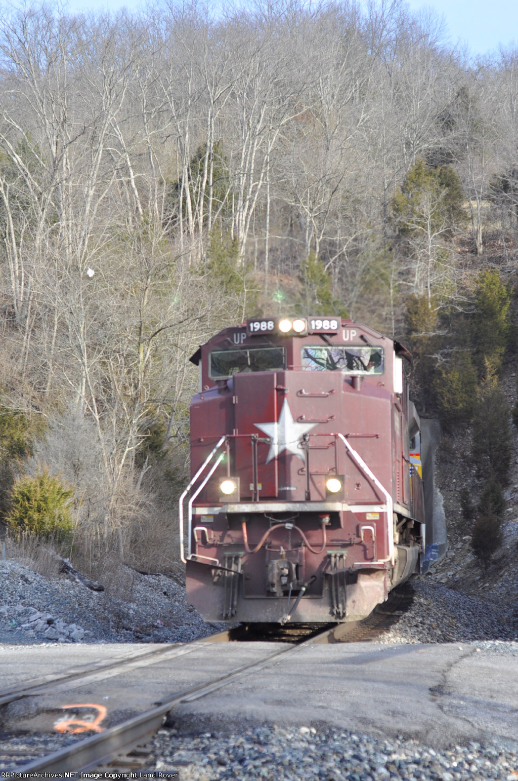 UP / MKT 1988 On CSX K 425 Southbound At Grants Tunnel