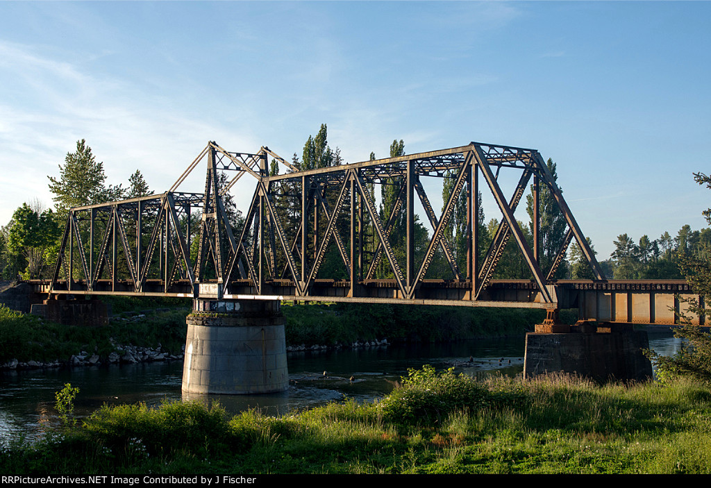 Nooksack River bridge