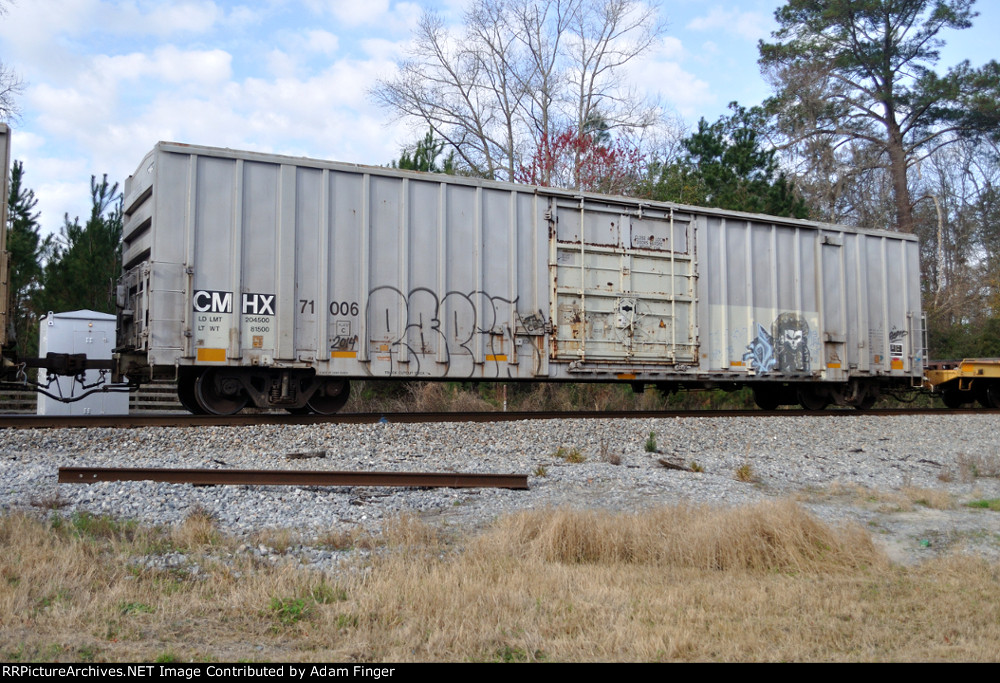CMHX 71006 Ex Amtrak Boxcar