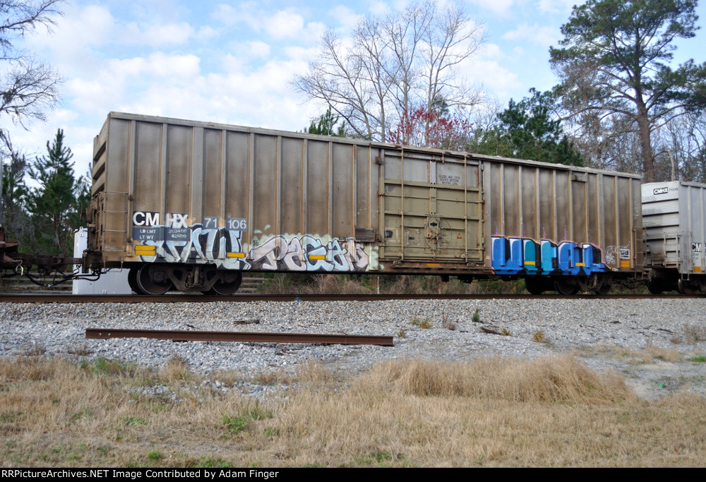CMHX 71106 Ex Amtrak Boxcar