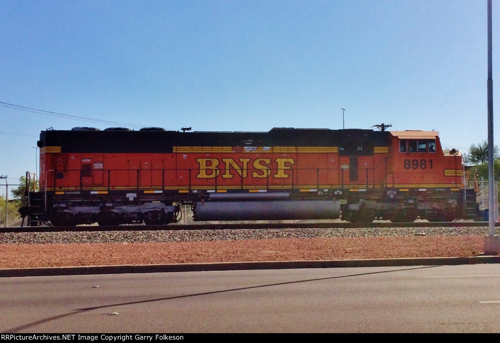BNSF 8981 at Rest