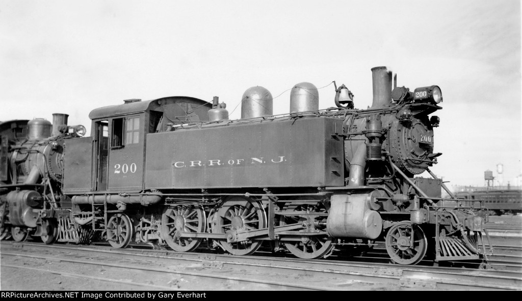 CNJ 2-6-2T #200 - Central RR of New Jersey