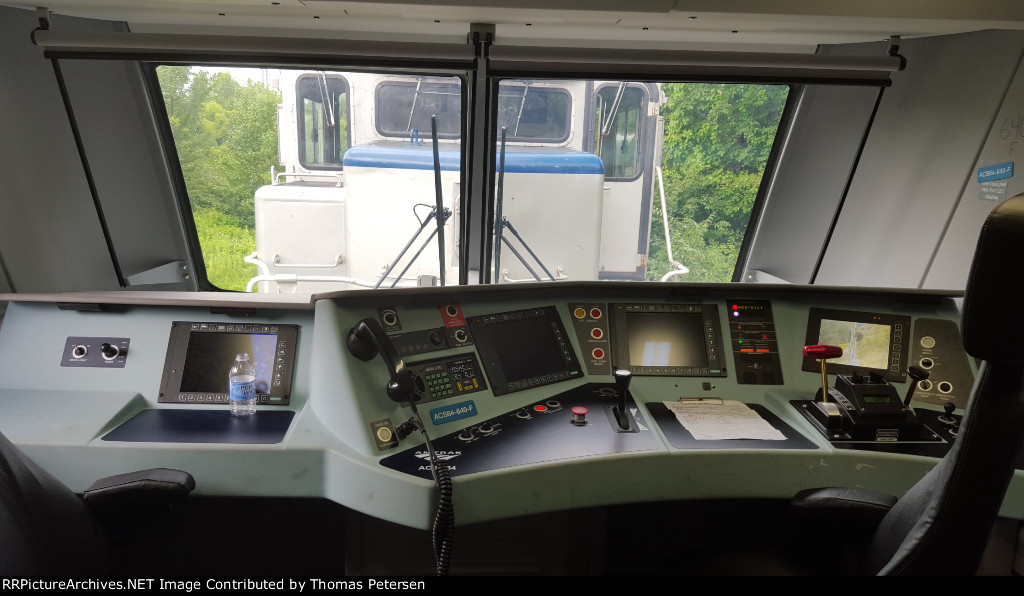 ACS-64 no. 640 Cab Interior