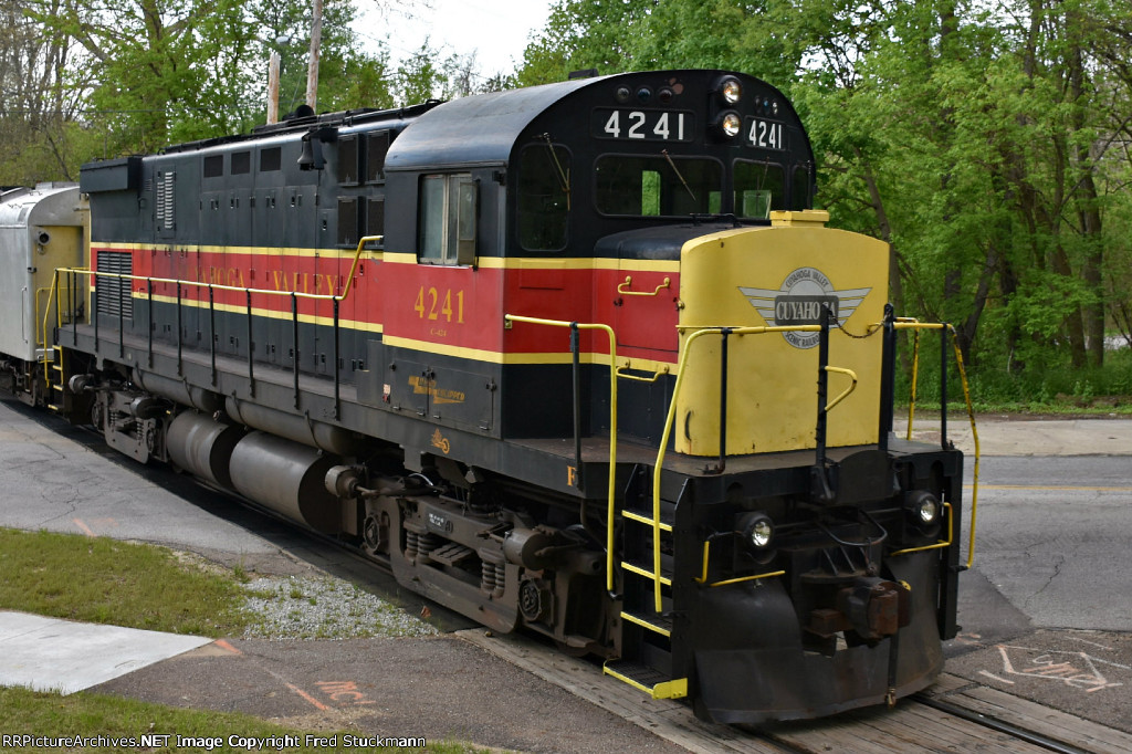 CVSR 4241 is in rest mode.