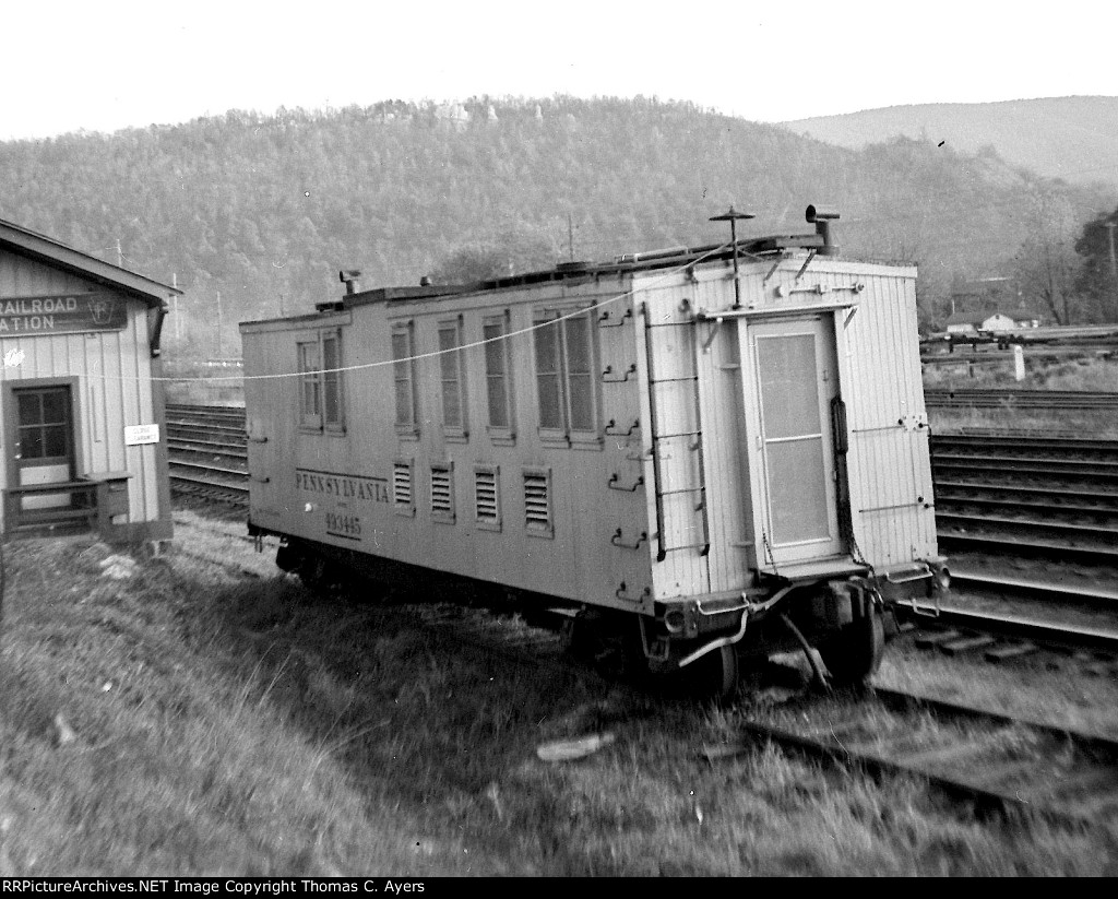 PRR 493445, Bunk Car, 1960