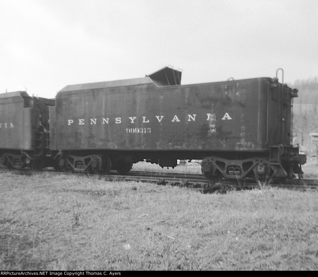 PRR Tender, 999315, 1962